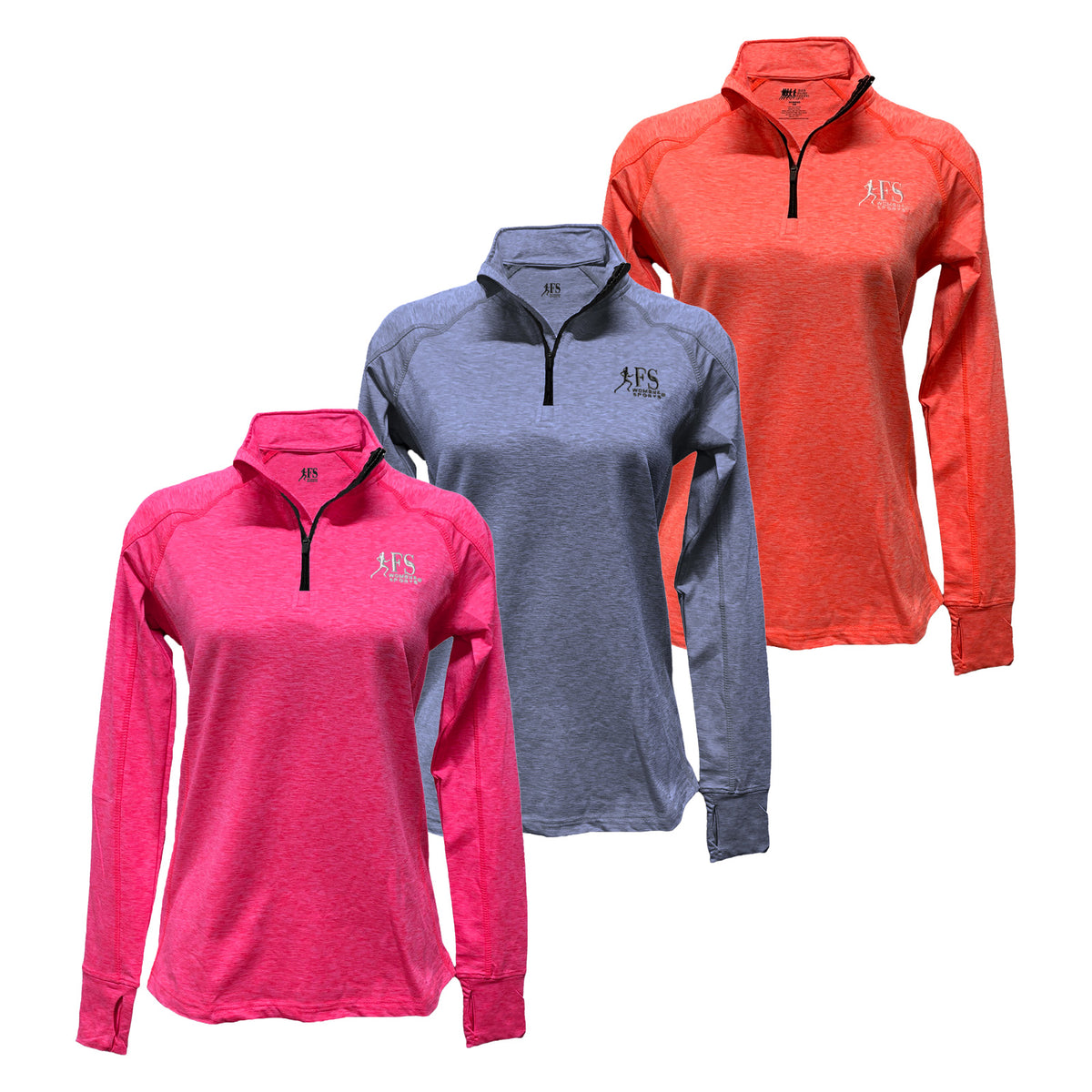 Women's Frank Shorter 1/4-Zip Midweight Sportop – National Running Center
